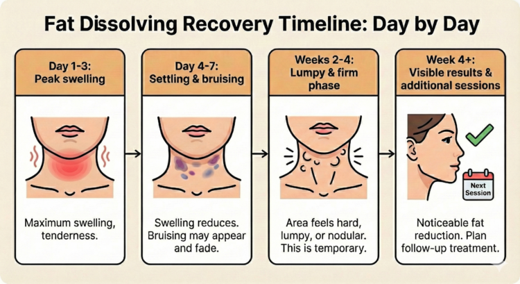 Fat Dissolving Aftercare & Recovery Timeline